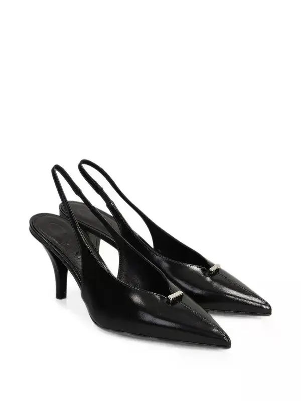 CHANTAL Pointed-toe Slingback Pumps