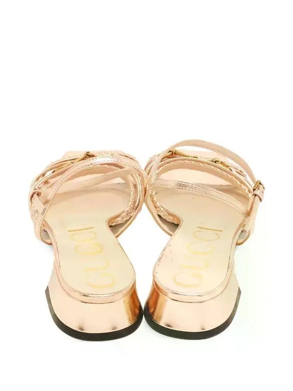Gucci Horsebit Ketty Sandals - Pink