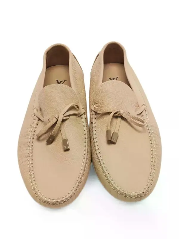 LOUIS VUITTON Monte Carlo Leather Loafers