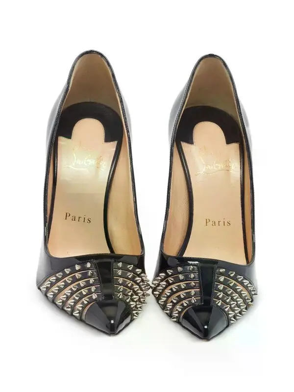 CHRISTIAN LOUBOUTIN Studded Mesh Pumps