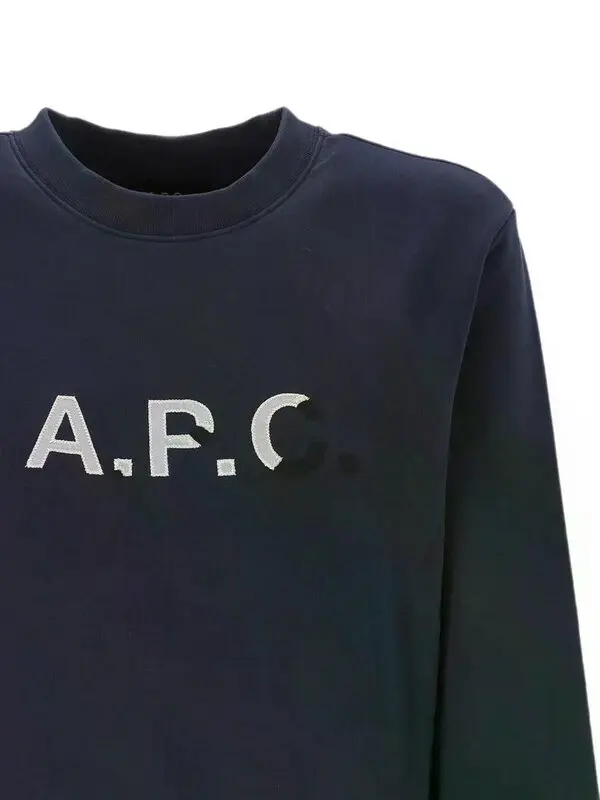 A.p.c. Logo-embroidered Sweater