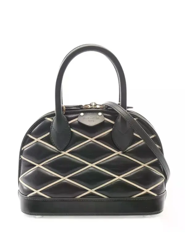 LOUIS VUITTON 2014 Malletage Alma Bb Satchel