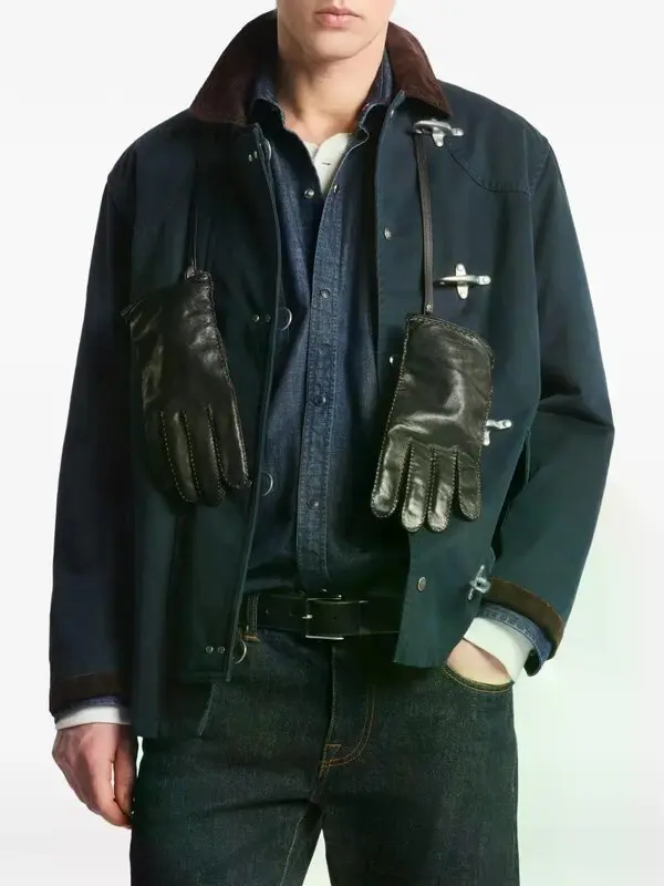 FAY 4 Ganci Coat With Corduroy Collar