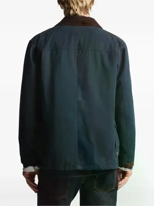 FAY 4 Ganci Coat With Corduroy Collar