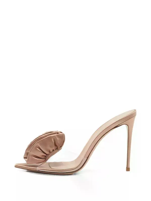 LE SILLA Rose Appliqué Sandals
