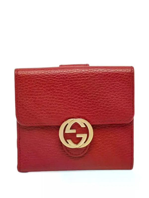 Gucci Gg-logo Leather Wallet