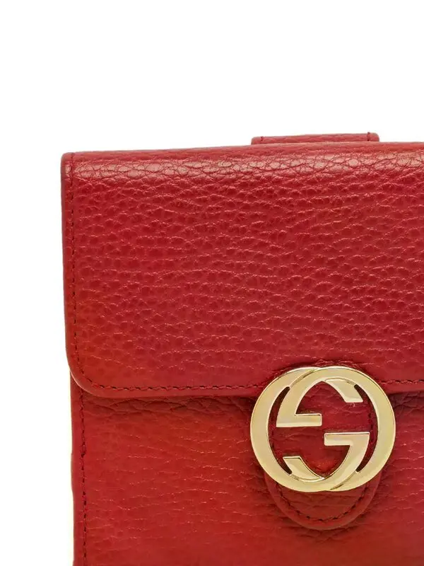 Gucci Gg-logo Leather Wallet