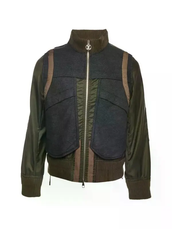 LOUIS VUITTON Panelled Bomber Jacket