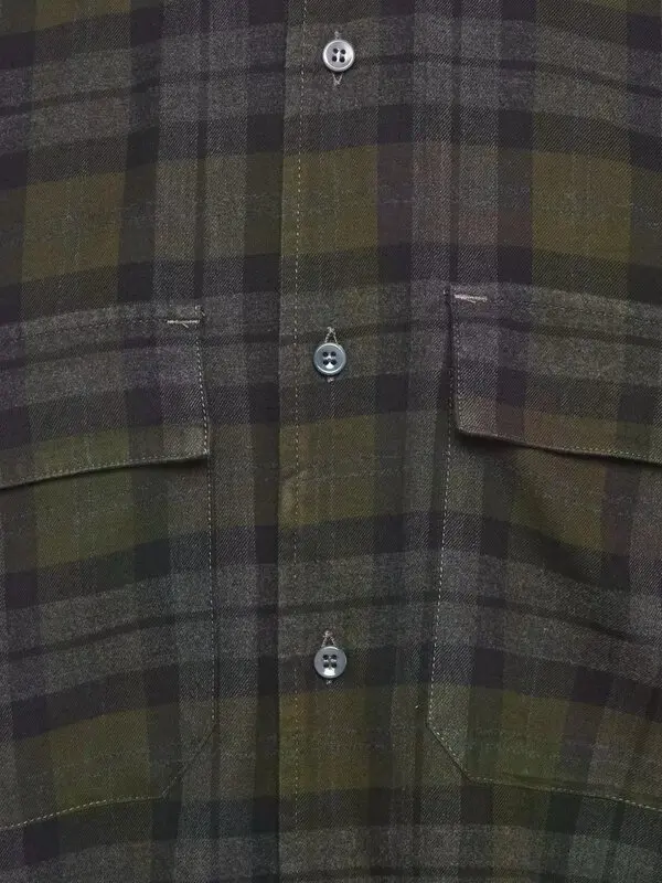 Loro Piana Caral Plaid Overshirt