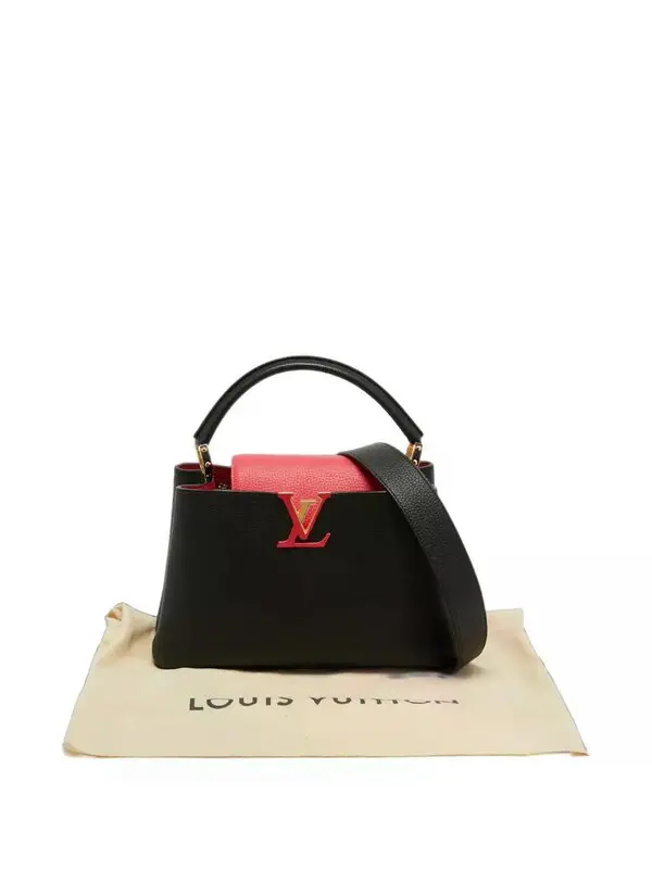 LOUIS VUITTON Mm Capucines Tote Bag