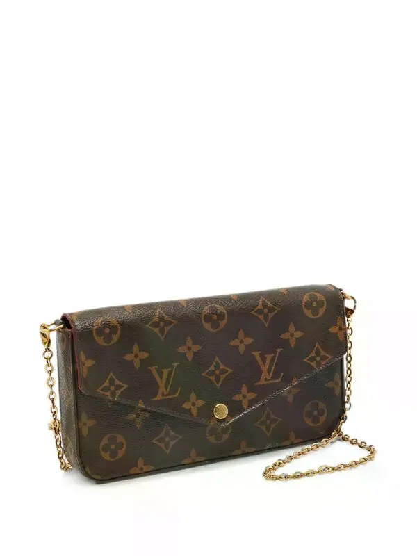 LOUIS VUITTON 2018 Félicie Monogram Shoulder Bag