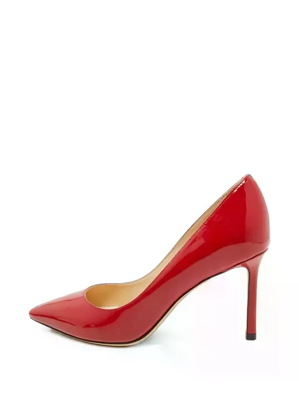 JIMMY CHOO Romy Pointed-toe Pumps - Red
