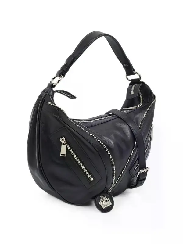 Versace Repeat Leather Tote Bag