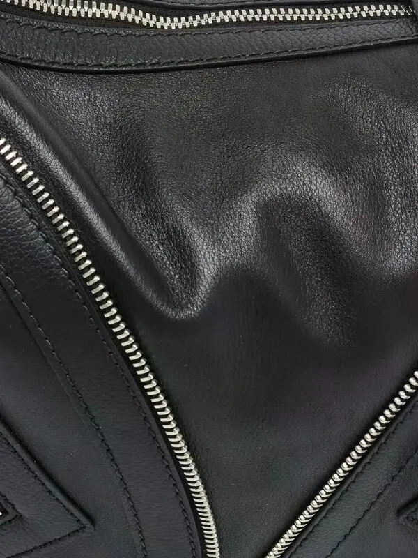 Versace Repeat Leather Tote Bag