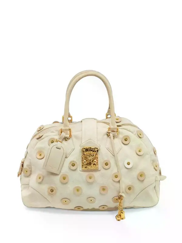 LOUIS VUITTON 2007 Bowly Panama Tote Bag
