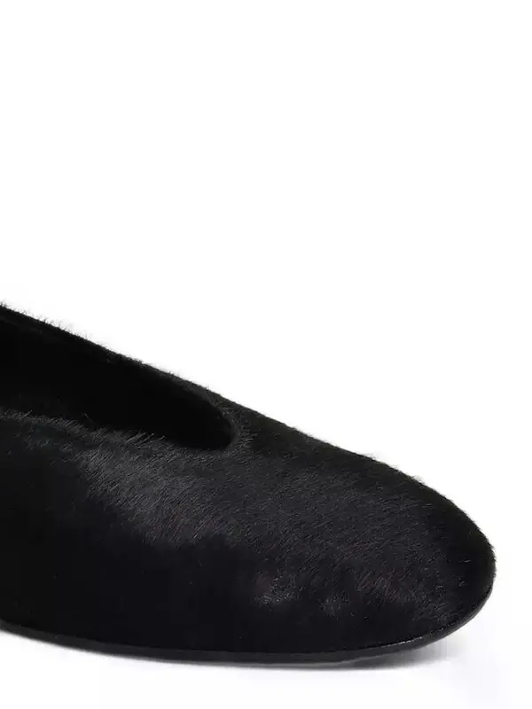 CHANTAL Gold-tone Anklet-strap Ballet Flats