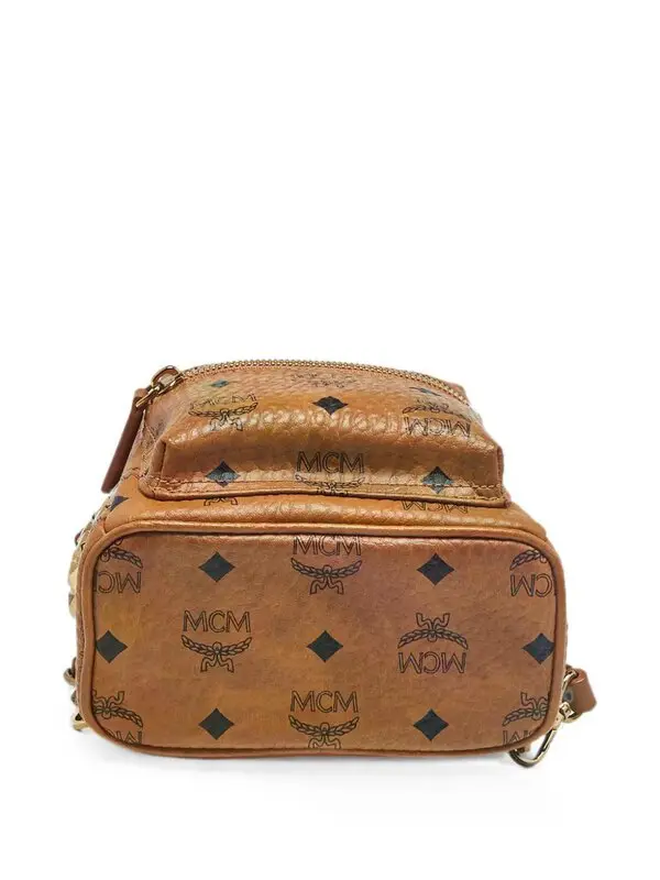 Mcm Stark Bebe Boo Studded Backpack
