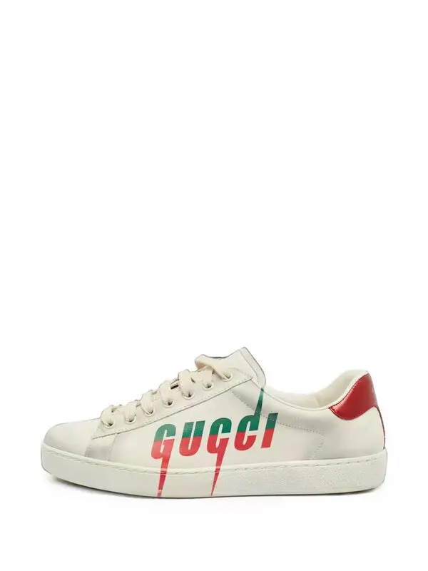 Gucci Ace Blade-print Sneakers