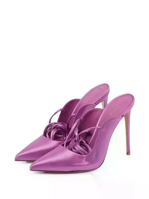 LE SILLA Ivy Ankle-wrap Pumps - Purple