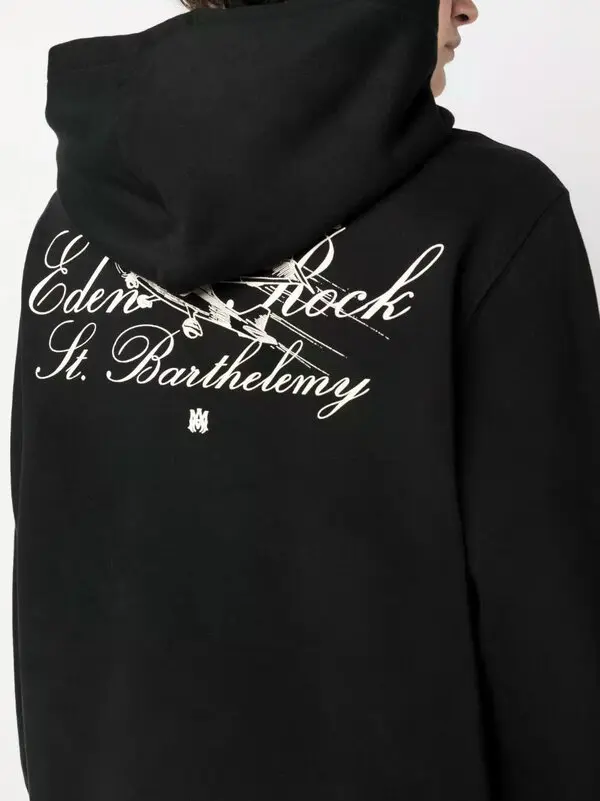 Amiri Logo-print Cotton Hoodie