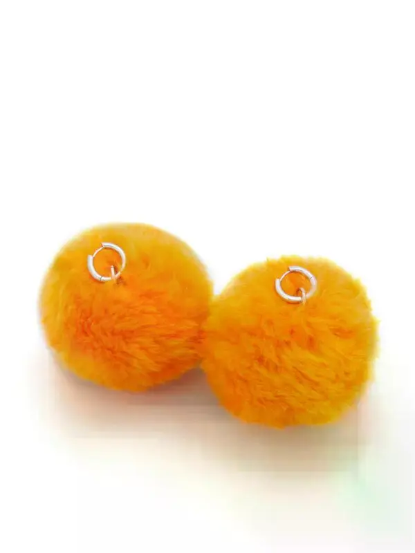 Marni Pom-pom Drop Earrings