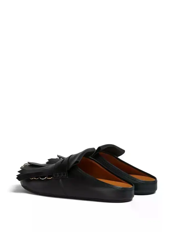 Marni Fringed Leather Sandals