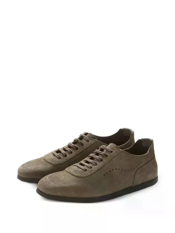 STOFFA Lace-up Suede Sneakers