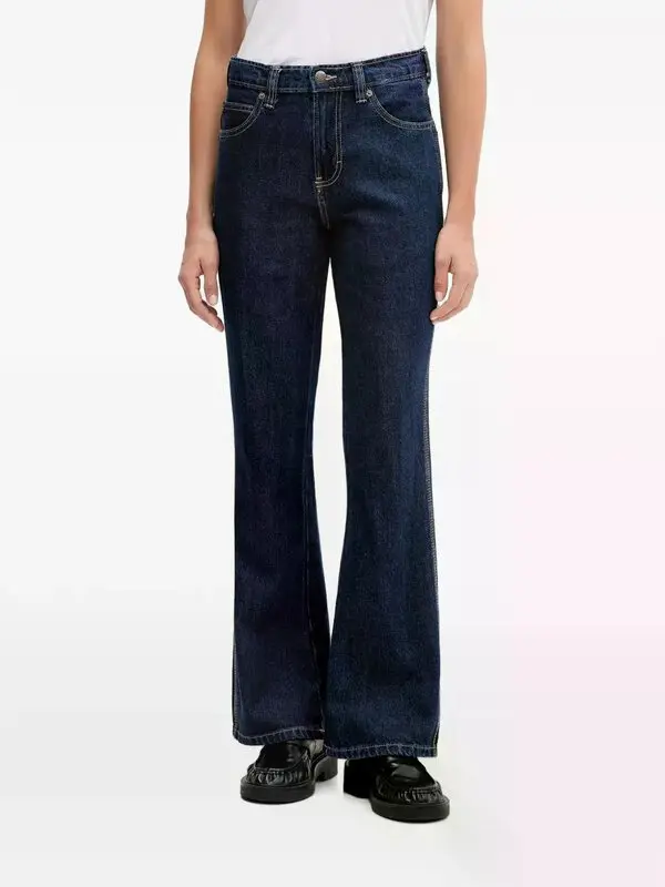Dickies Logo-patch Flared Jeans