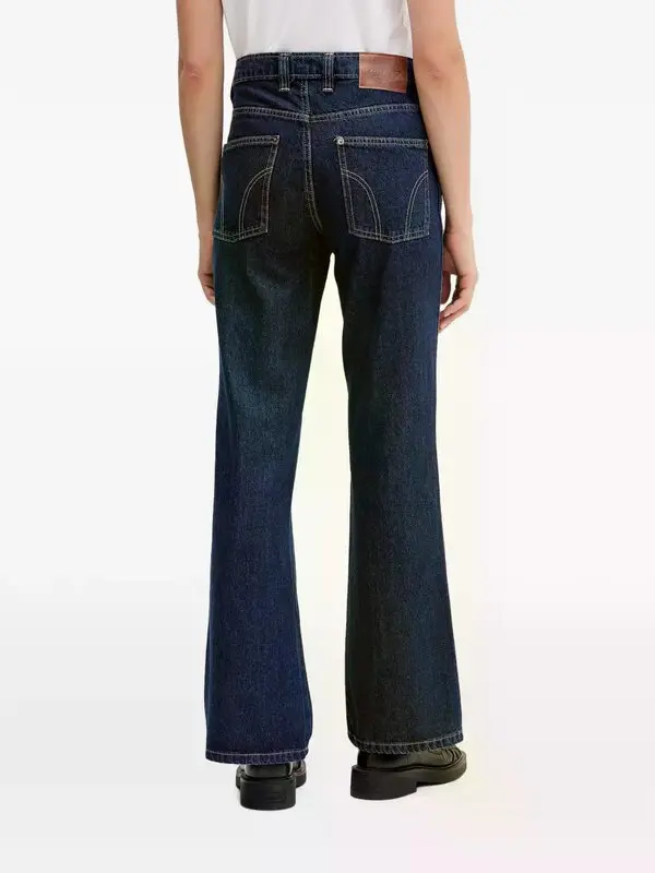 Dickies Logo-patch Flared Jeans