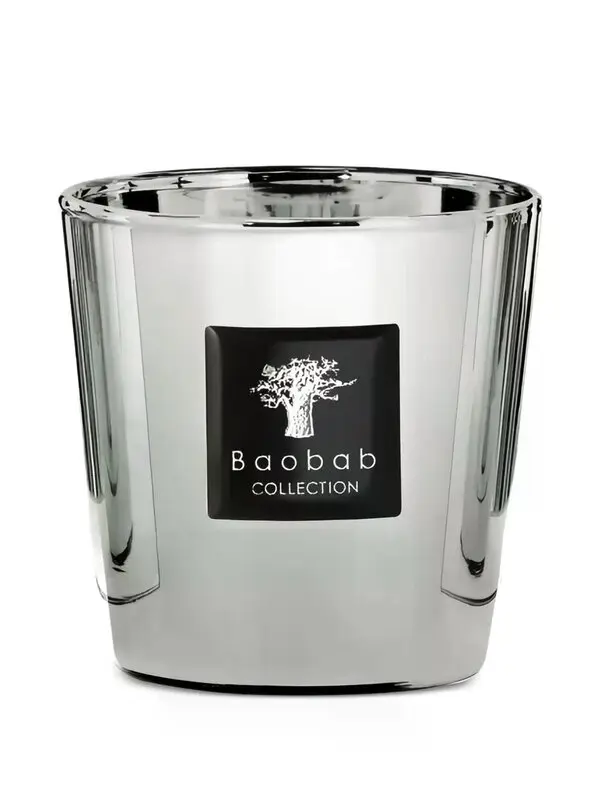 BAOBAB Platinum Scented Candle - Silver