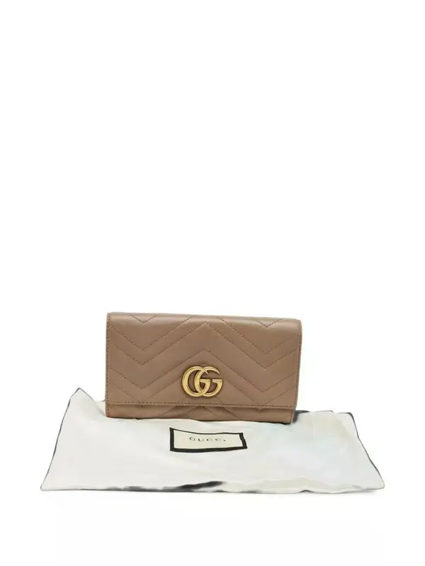 Gucci Gg Marmont Matelassé Wallet