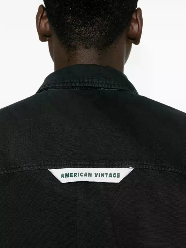 American Vintage Chest-pocket Button-up Overshirt