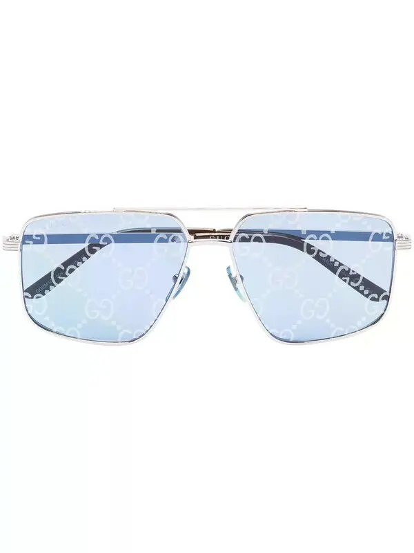 Gucci Gg-lens Square-frame Sunglasses