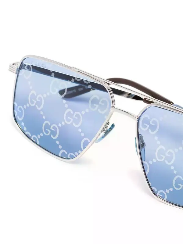 Gucci Gg-lens Square-frame Sunglasses