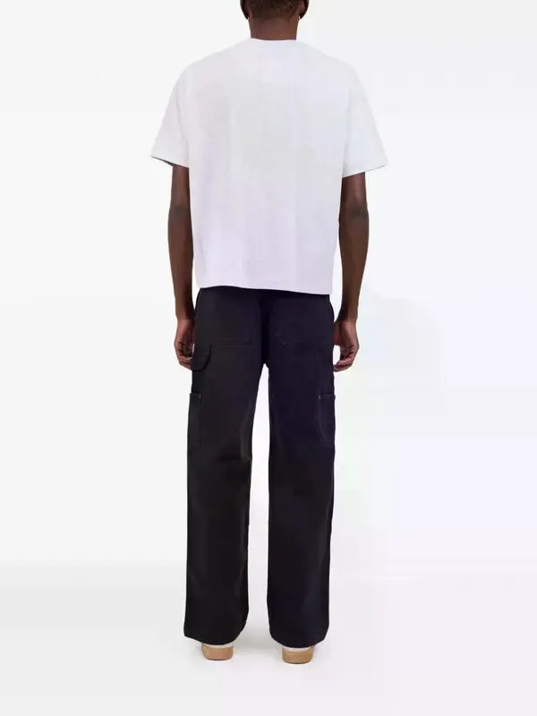 A.p.c. Logo-embroidered Short-sleeve T-shirt