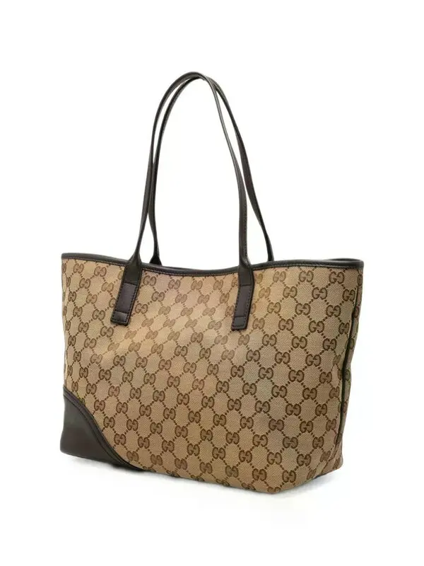 Gucci 2000-2015 Gg Canvas New Britt Tote Bag