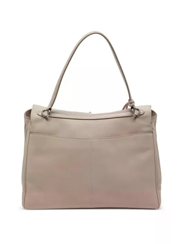 Balenciaga Medium Rodeo Leather Top Handle Bag - Neutrals