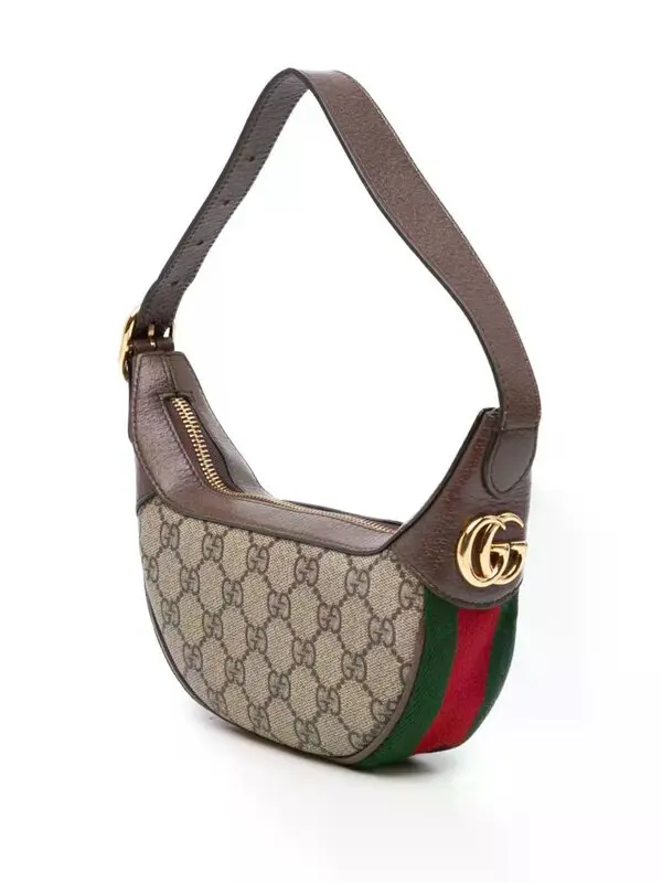 Gucci 2016-2026 Mini Gg Supreme Web Ophidia Shoulder Bag