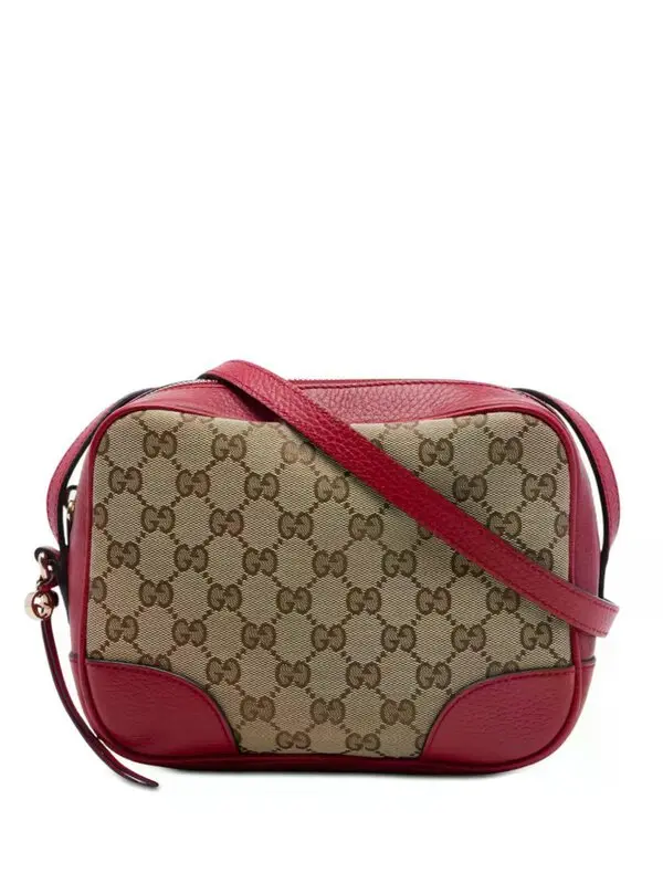 Gucci Gg Canvas Bree Crossbody Bag