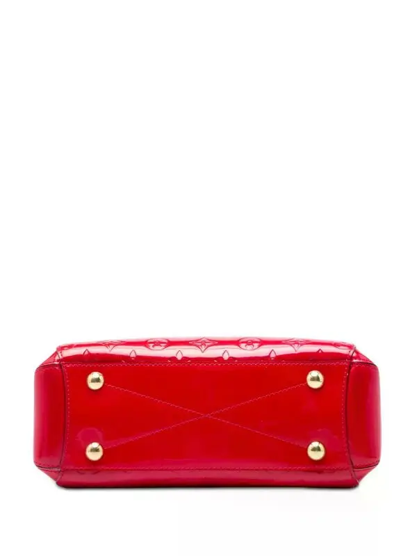 LOUIS VUITTON 2015 Monogram Vernis Montaigne Bb Satchel