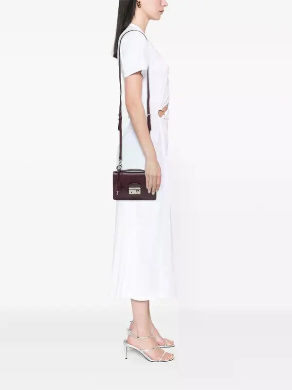 Prada 2010-2026 Saffiano Lux Sound Lock Satchel