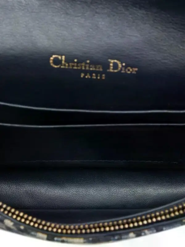 Dior 2020 Oblique Canvas Saddle Belt Bag