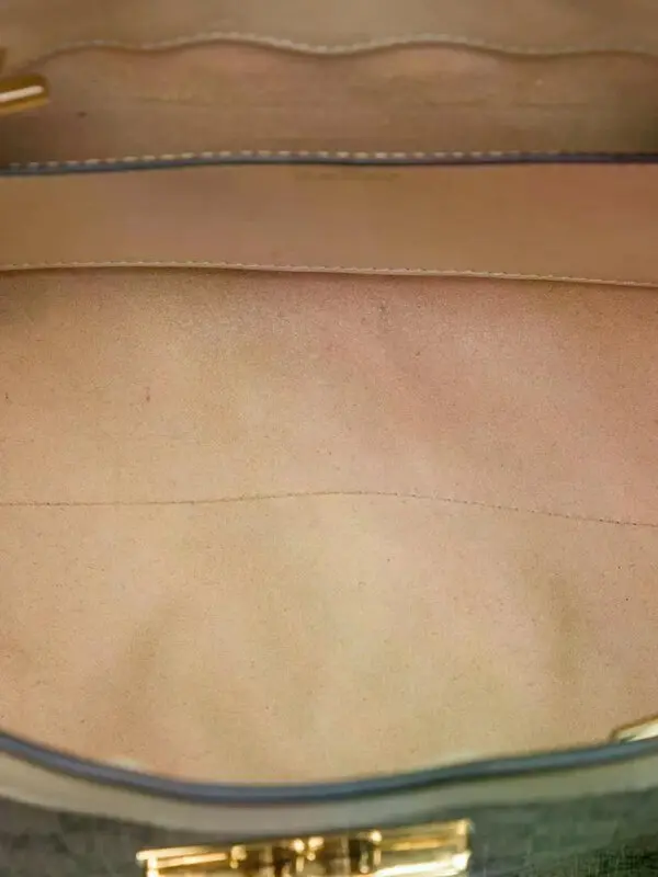 Gucci 2016-2026 Small Gg Supreme Padlock Tote Bag