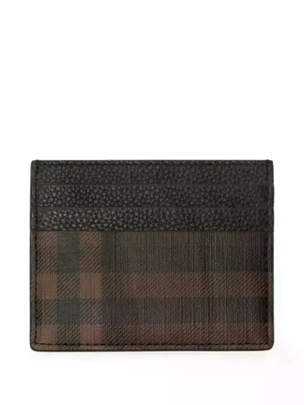 Burberry Check Card Case