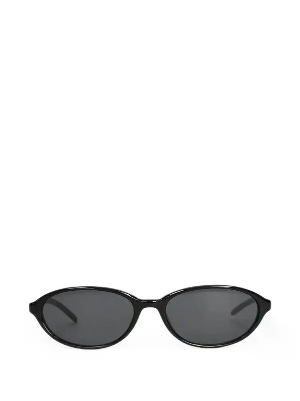 Chimi Oval-frame Sunglasses - Black