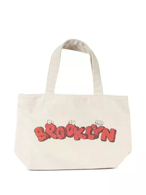 KAWS Mini Brooklyn Graphic-print Tote Bag