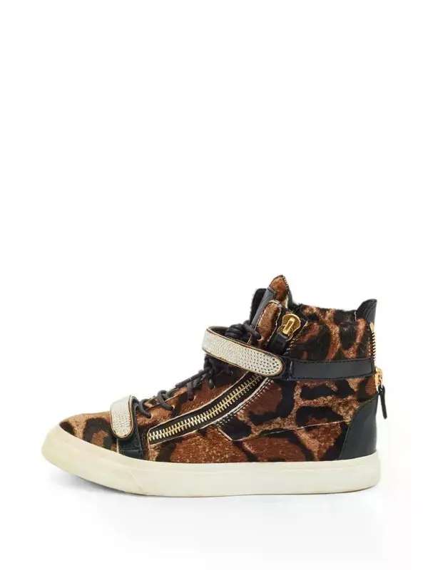 GIUSEPPE ZANOTTI Coby Crystal-embellished Sneakers
