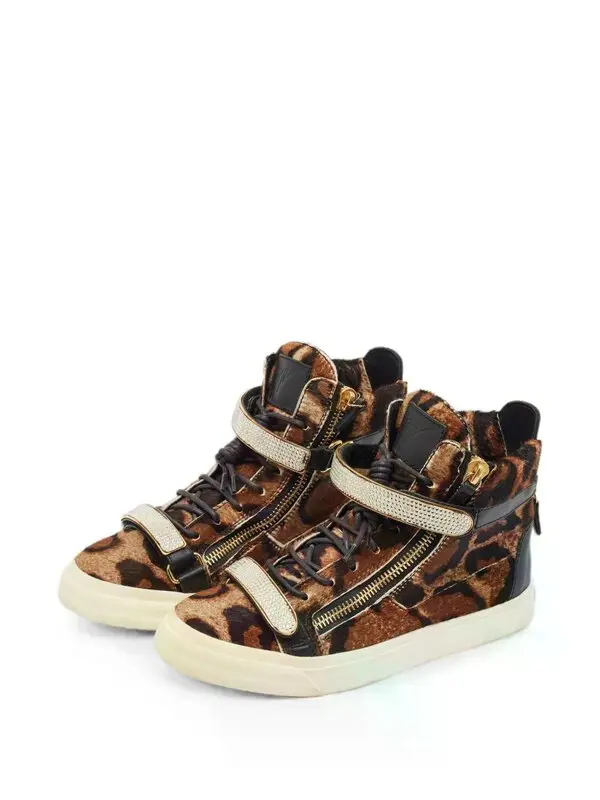 GIUSEPPE ZANOTTI Coby Crystal-embellished Sneakers