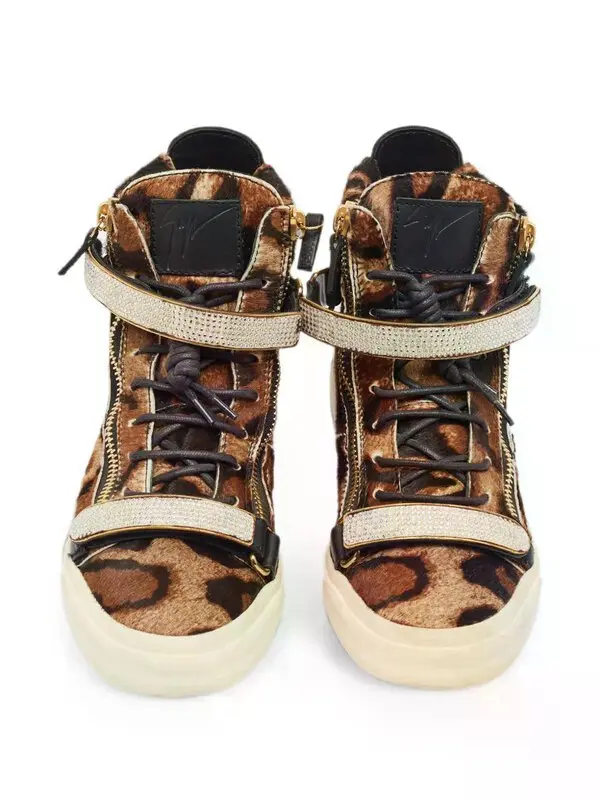 GIUSEPPE ZANOTTI Coby Crystal-embellished Sneakers