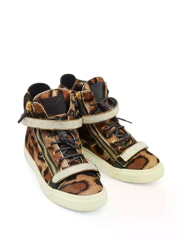 GIUSEPPE ZANOTTI Coby Crystal-embellished Sneakers
